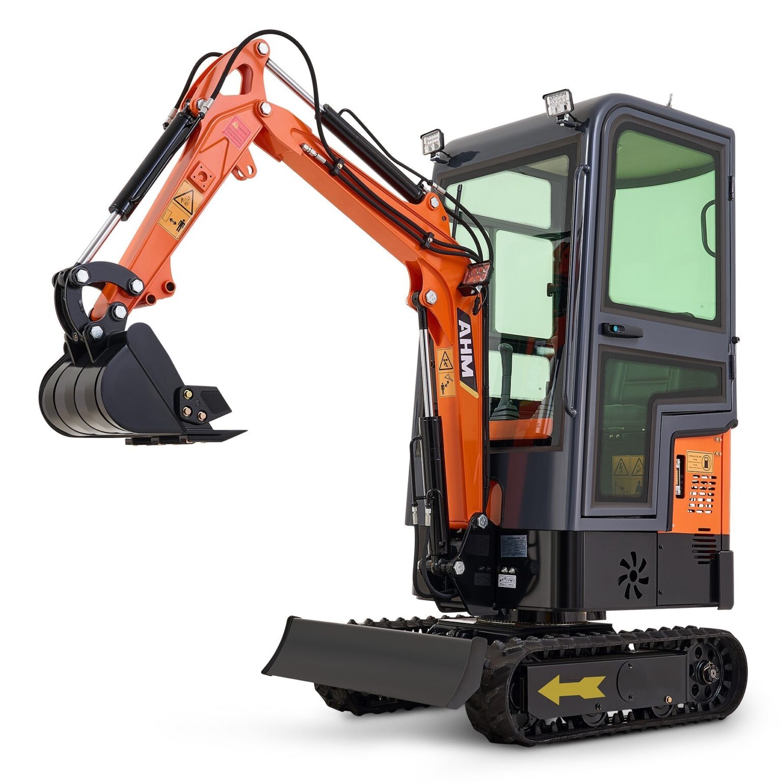 AGT-H15 – 1.5 Ton Mini Excavator with Pilot System & 13.5HP Gasoline ...