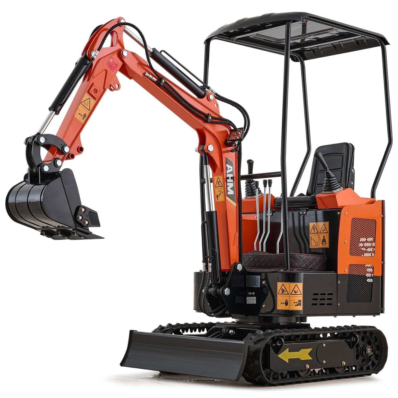 AGT-H15 – 1.5 Ton Mini Excavator with Pilot System & 13.5HP Gasoline ...